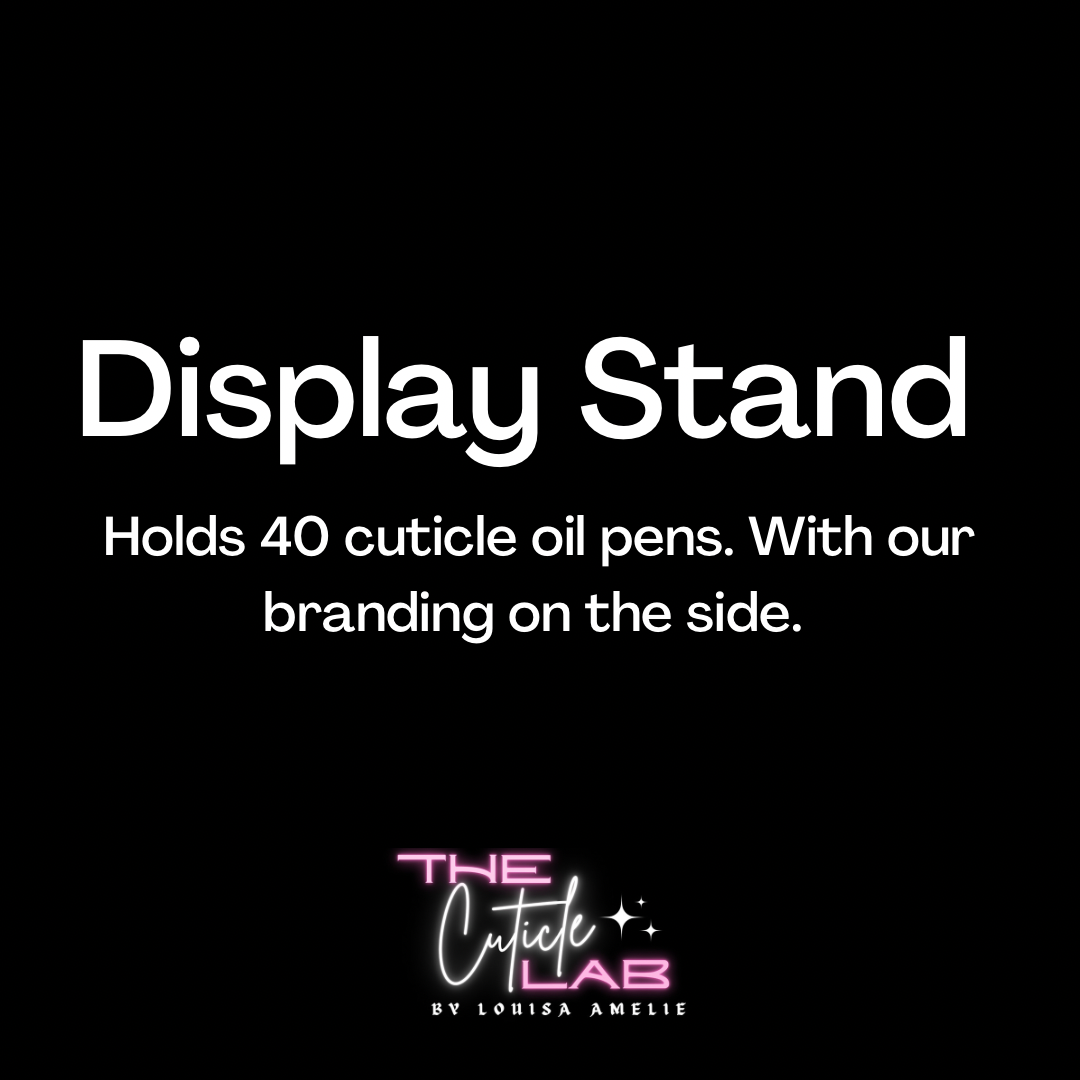 Display Stand (Holds 40 Cuticle Oil Pens) – The Cuticle LAB